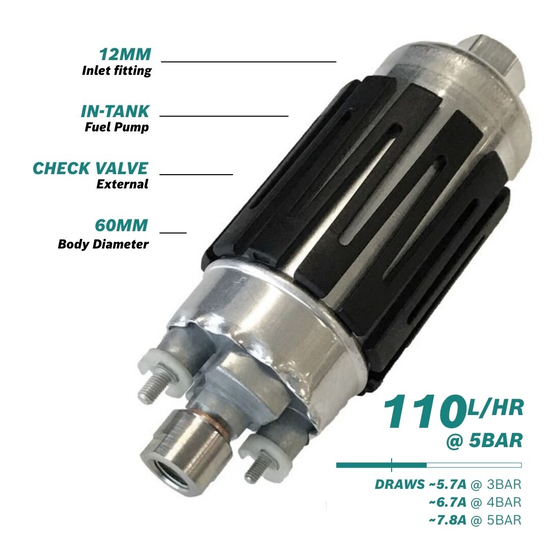 BOSCH >110l/h @4bar Electric Fuel Pump – Calibrated Performance